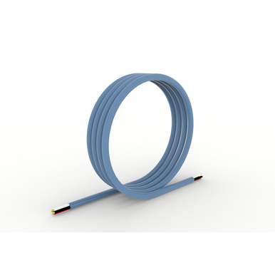 Micro Motion CMVDSZZ250 4-Wire Shielded Cable, Overall Copper Shield ...