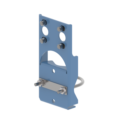 Rosemount™ B3 Traditional Flange Bracket Kit, 2-in. Pipe Mount, Carbon ...