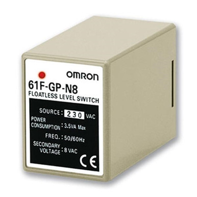 61FGPN8/240AC OMRON LEVEL SENSOR CONDUCTIVE PLUG-IN 230VAC8-PIN ...
