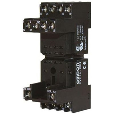 PYF14ESN OMRON RELAY BASE BLACK - Danfoss - Vacon AC drives & controls