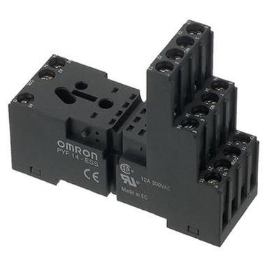 PYF14ESS OMRON RELAY BASE 4 POLEINPUT TERMINALS SEPARATED FROM OUTPUT ...