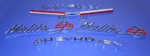 1965 Malibu SS Emblem Kit - Ausley's Chevelle Parts