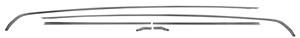 1970-72 Chevelle Drip Rail Moldings (Set) - Ausley's Chevelle Parts