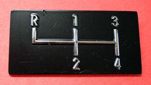 1968-72 4-Speed Pattern - Ausley's Chevelle Parts