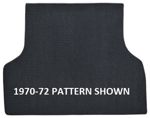 Carpet Trunk Mat - Ausley's Chevelle Parts