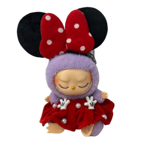 Minnie-Inspired Skirt and Ears Set for 17.5 Labubu Dolls - Doll Clothes ...