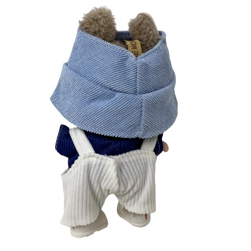 Labubu Happy Day Outfit Set – Overalls, Shirt, Hat & Shoes for 17.5cm ...
