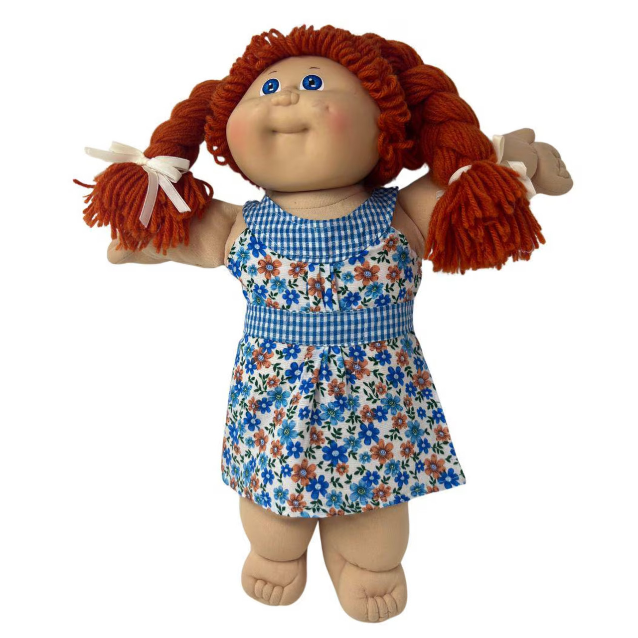 Floral Sundress for 18 Inch Dolls, Cabbage Patch & 15 Inch Baby Dolls ...