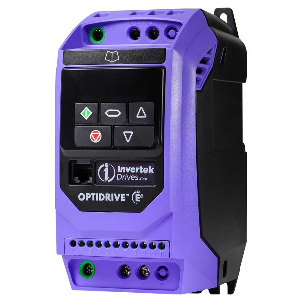 OptiDrive ODE-3-120070-1F12-01 Variable Frequency Drive, 7A 0.75 kW