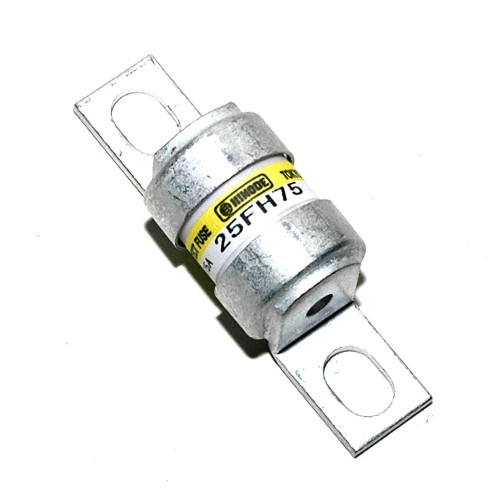 Hinode 25FH75 Cylindrical Fast Acting Fuse, 75A, 250V AC/DC | Precision ...