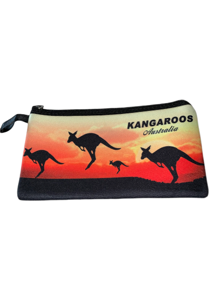 Kangaroo Sunset Pencil Case - Skinnys Australia