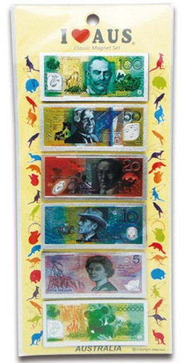 Magnet 6pk Money Notes - Skinnys Australia