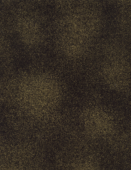 Cotton Print Yarmulkes Shimmer Metallic - BLACK - yarmulkes.com