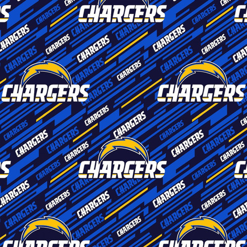 NFL Football Yarmulkes Fleece - LAC - Los Angeles Chargers - yarmulkes.com