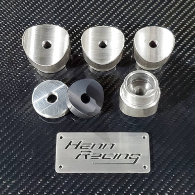 HRT Saddle Tube Weld Adapters and Billet Aluminum Saddle Washers