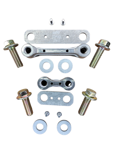 HRT Can-Am X3 2022-2026 Billet Rear Radius Rod Top & Bottom Gussets