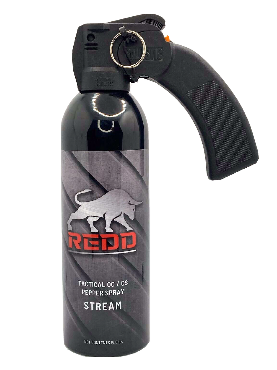 Redd, Tactical OC/CS Pepper Spray - Pistol Grip Stream (16 oz) - NW ...