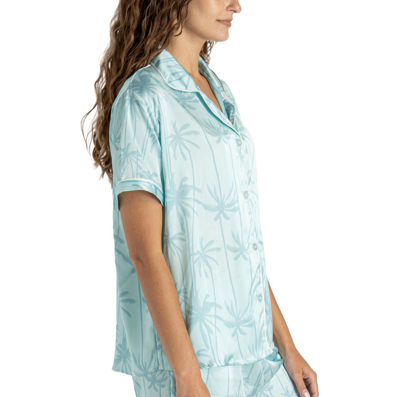 Beauty Sleep Satin Pajama Top | Hello Mello