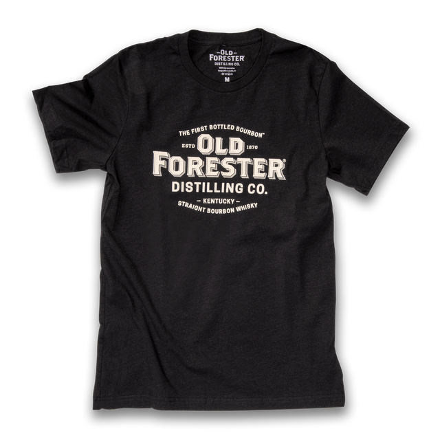 Old Forester Classic Logo T-Shirt - Midnight Black