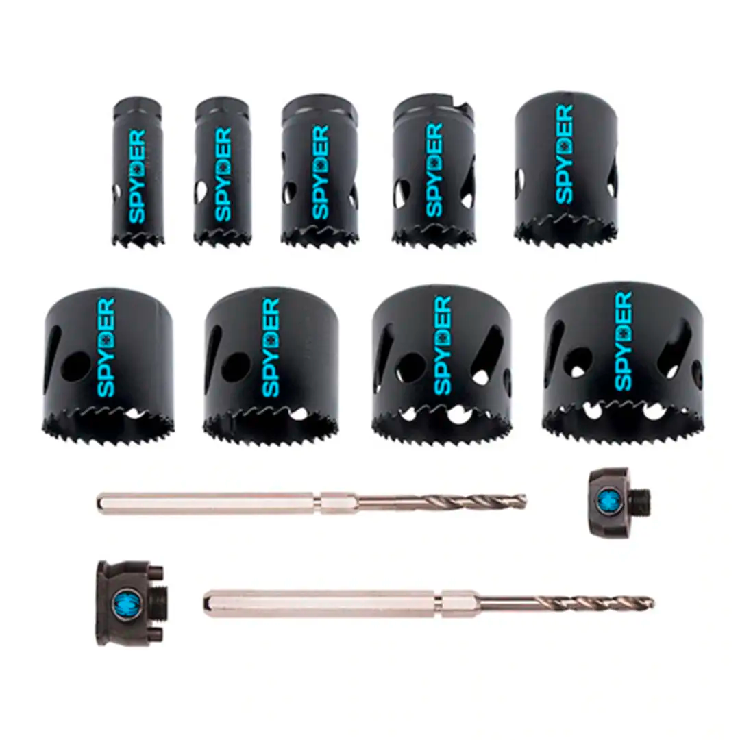 Spyder 13pc Bi-Metal (BIM) Hole Saw Set