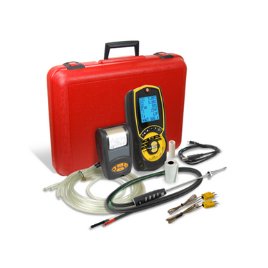 Residential/Commercial Combustion Analyzer Kit w/ Pressure/Printer
