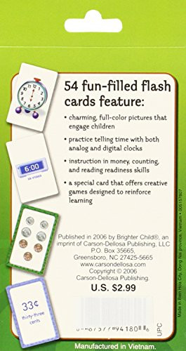 Time and Money Flash Cards (Brighter Child Flash Cards) - megabookshelf