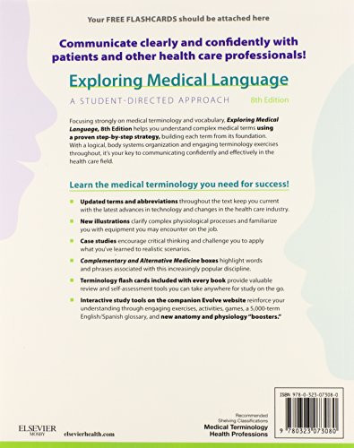 Exploring Medical Language 8th Ed. With Medical Terminology Online for ...