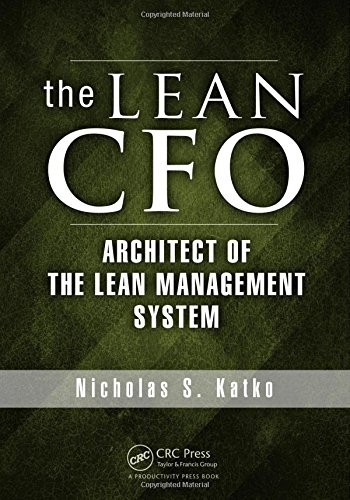 The Lean CFO: Architect of the Lean Management System - megabookshelf