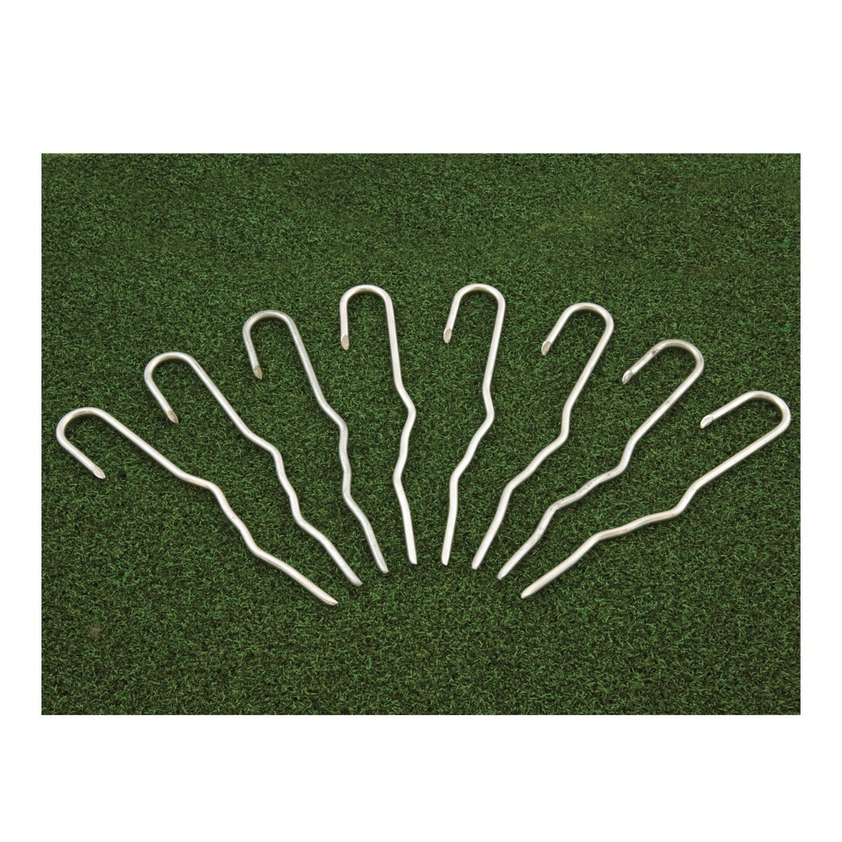 8" SOCCER NET TIE-DOWN STAKES
