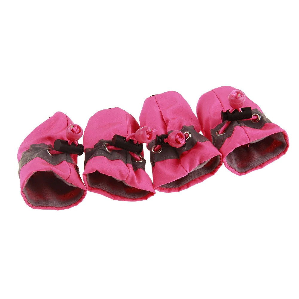 Large Pink Protective Dog Boots - Doggie Style Store