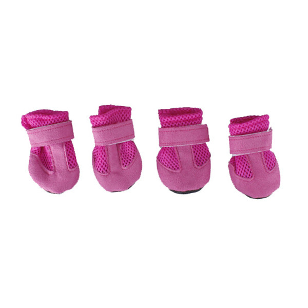 Large Pink Protective Dog Boots - Doggie Style Store
