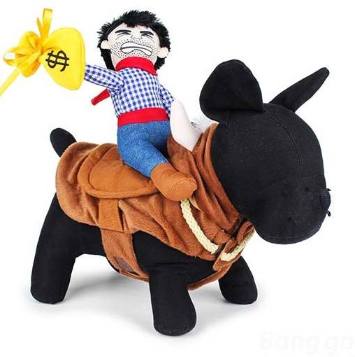 Cowboy Rodeo Rider Dog Costume - Doggie Style Store