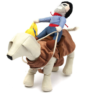 Cowboy Rodeo Rider Dog Costume - Doggie Style Store