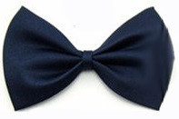 Navy Blue Dog Dicky Bow Tie - Doggie Style Store