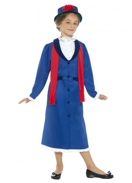 Victorian Nanny Child Costume | Mary Poppins | Book Week Costumes ...