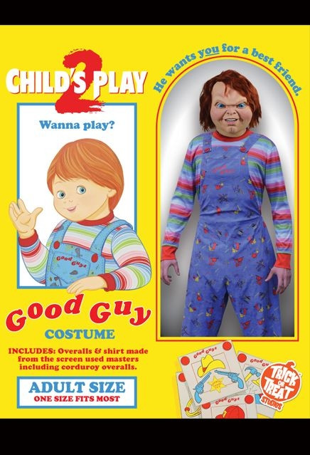 Childs Play 2 Deluxe Chucky Good Guy Costume Adult | Costumes Perth