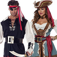 Pirate Theme Costumes | Adults |Shop Instore & Online