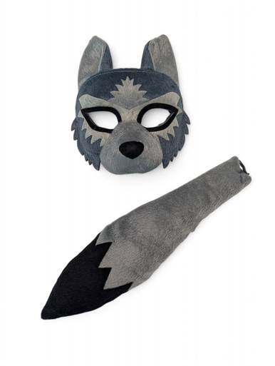 Wolf Deluxe Kids Animal Mask | Costumes To Buy