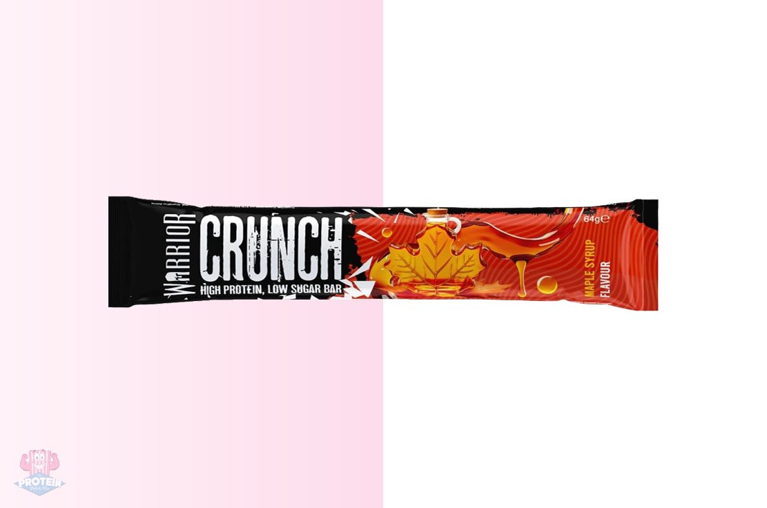 Warrior 'Crunch' Protein Bar - Maple Syrup 64g - Protein Bars UK