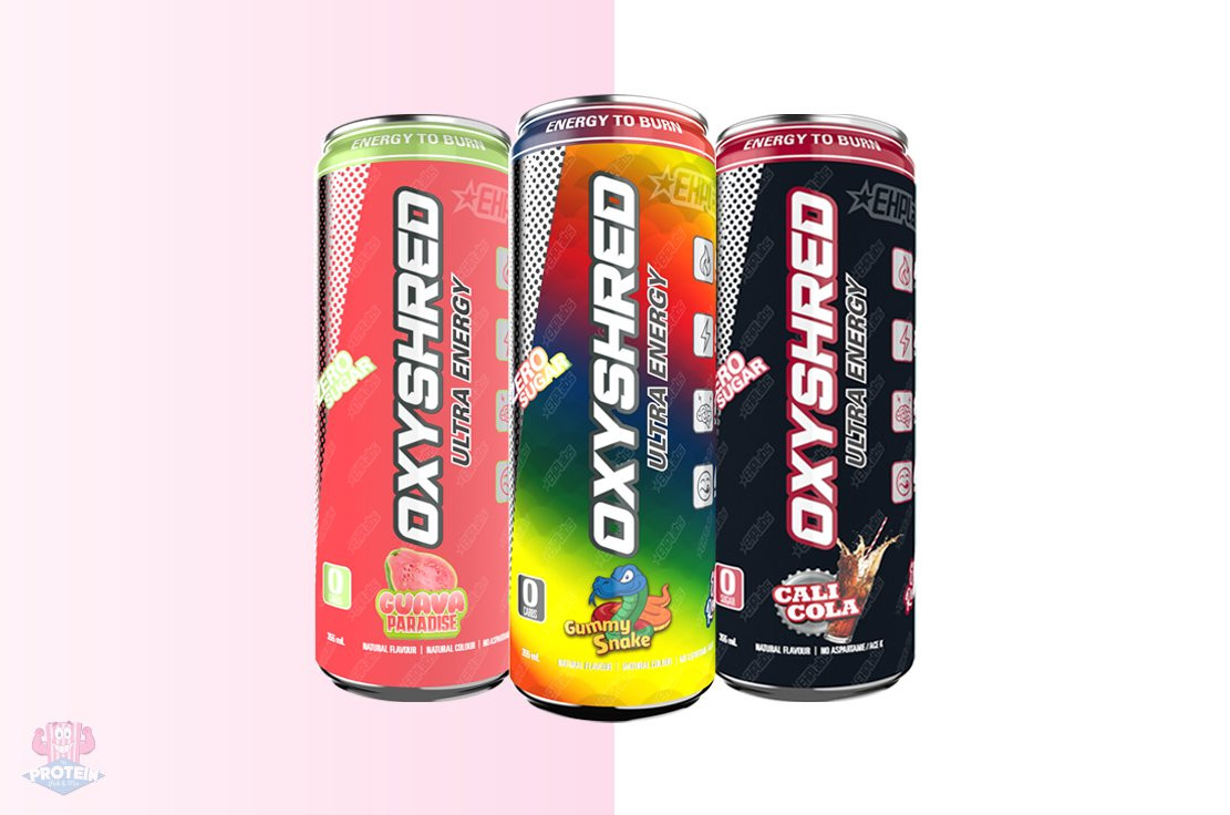 EHP Labs OxyShred Ultra Energy Drinks - The Protein Pick and Mix UK