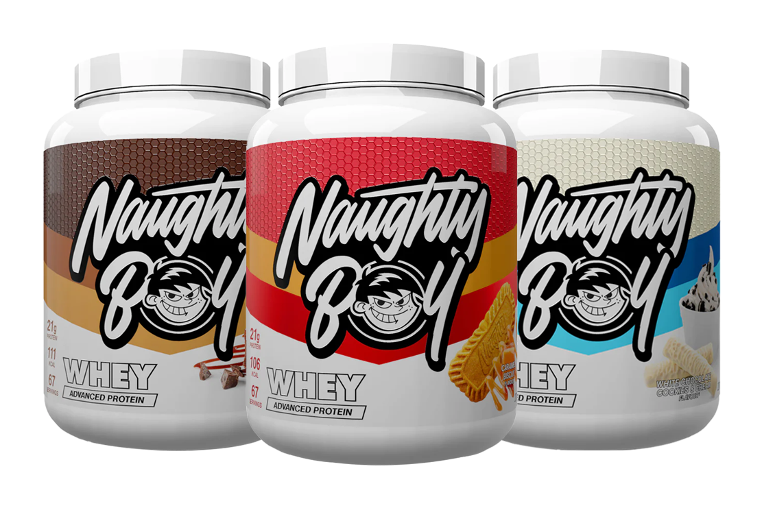 Naughty Boy Whey Protein Powder - 2kg, 67 Servings - The Protein Pick ...