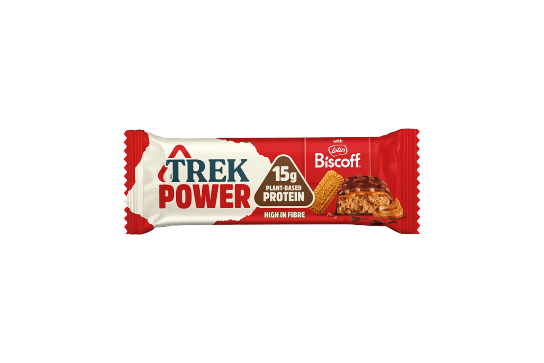 Trek Power Biscoff® Vegan Protein Bar - The Protein Pick and Mix UK