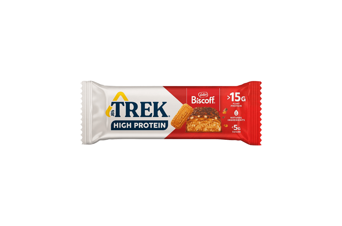 Trek Power Biscoff® Low Sugar Vegan Protein Bar - The Protein Pick and ...