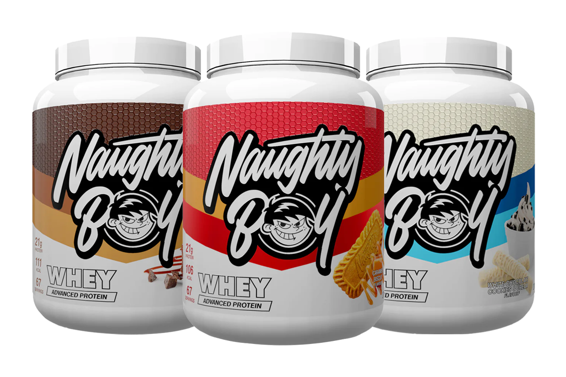 Naughty Boy Whey Protein Powder - 2kg, 67 Servings - The Protein Pick ...
