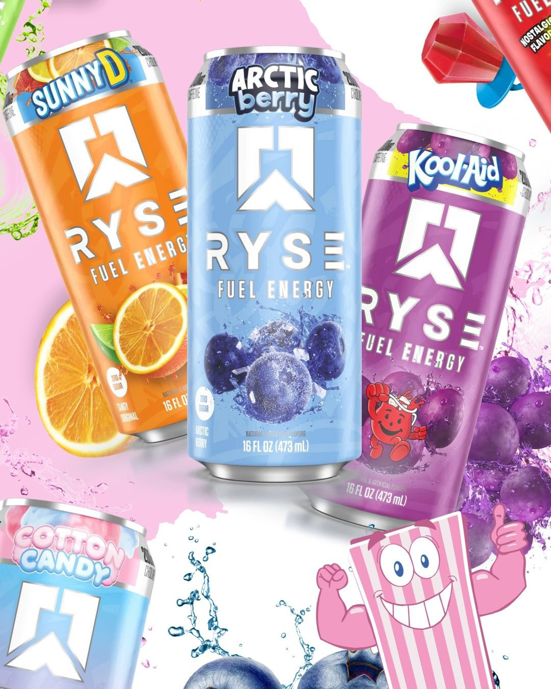 RYSE up... Ryse Fuel Energy drinks are back in the Mix! - The Protein ...