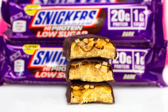 Snickers Hi-Protein Low Sugar Dark Chocolate Bar - Official Mars ...