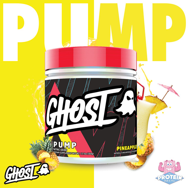 Pump, P-Pump, P-P-Pump it Up with smooth, summery Pineapple GHOST Pump! - The Protein Pick and Mix
