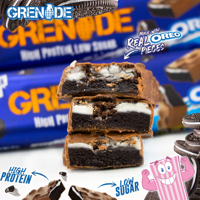 OREO-oh no they didn't?! Grenade's authentic OREO protein bar available ...