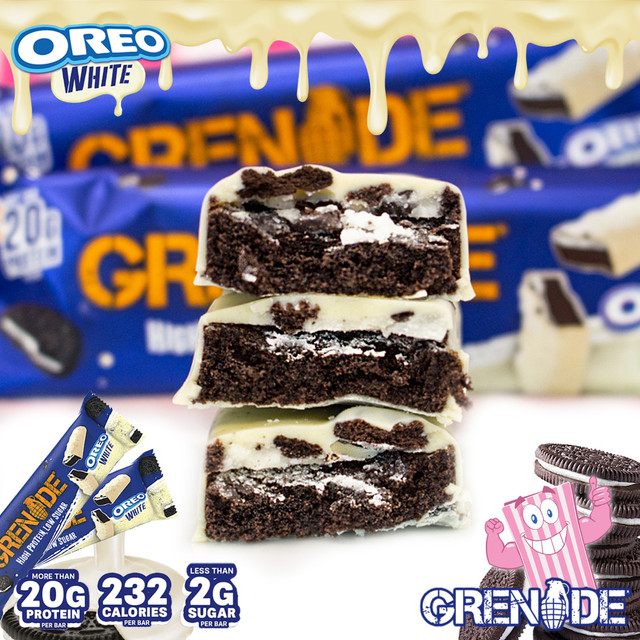 They've CRUMB it again!! Meet Grenade's White Choc OREO bar! - The ...