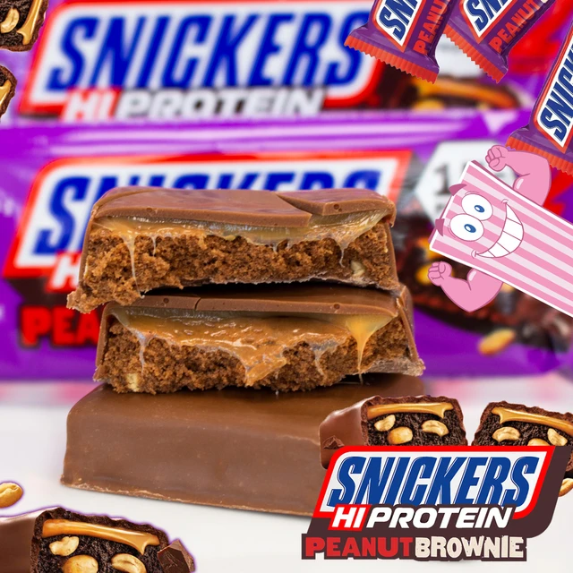 Peanut-packed, Caramel-crammed, Fun-sized and FUDGY... Snickers Hi ...